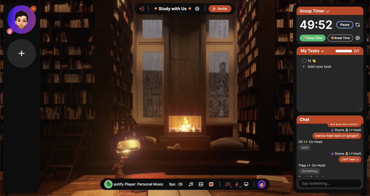 CSW Study Stream | Studyverse Alternative - Free Study Rooms